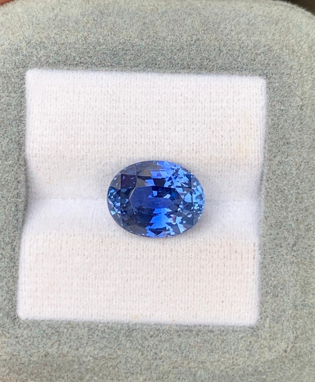 Saphir Bleu Naturel Certifié | Sri Lanka & Madagascar • Bonnot Paris