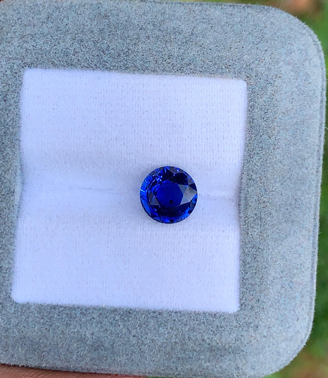 Saphir Bleu : achat pour monter sur une bague sur mesure