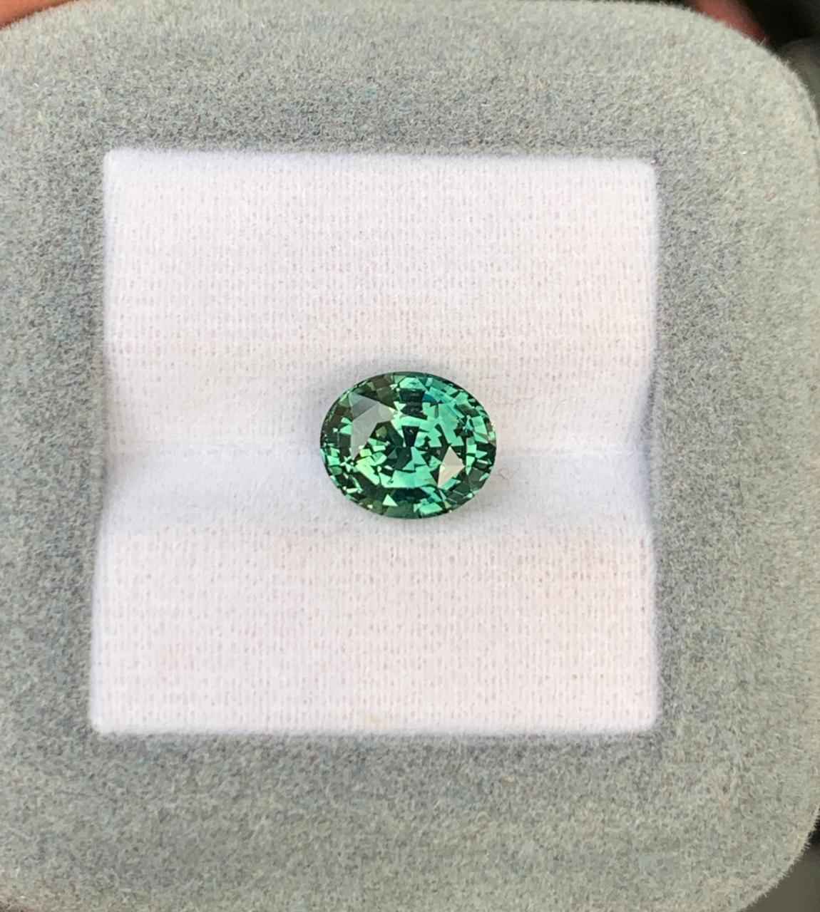 Saphir Teal • 4,03ct